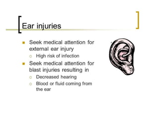 Mine blast Injury First Aid | PPTX