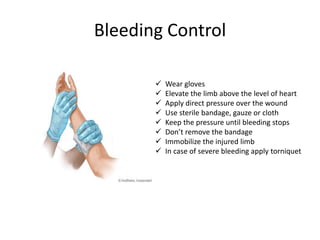 Mine blast Injury First Aid | PPTX