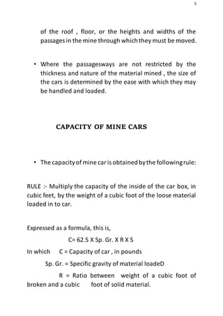 Mine cart | DOCX