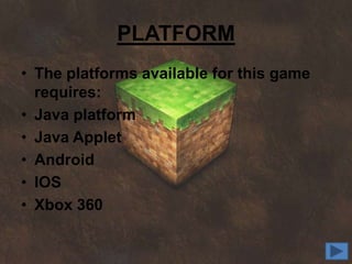 Minecraft | PPTX