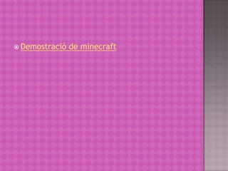 Minecraft | PPTX