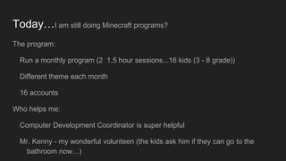 Minecraft | PPTX | Video Game Genres | Video Gaming