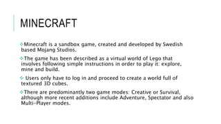 Minecraft | PPT