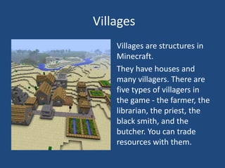 Minecraft junah | PPTX