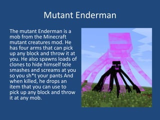Mutant Enderman Scream