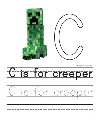 Minecraft ab cs handwriting | PDF