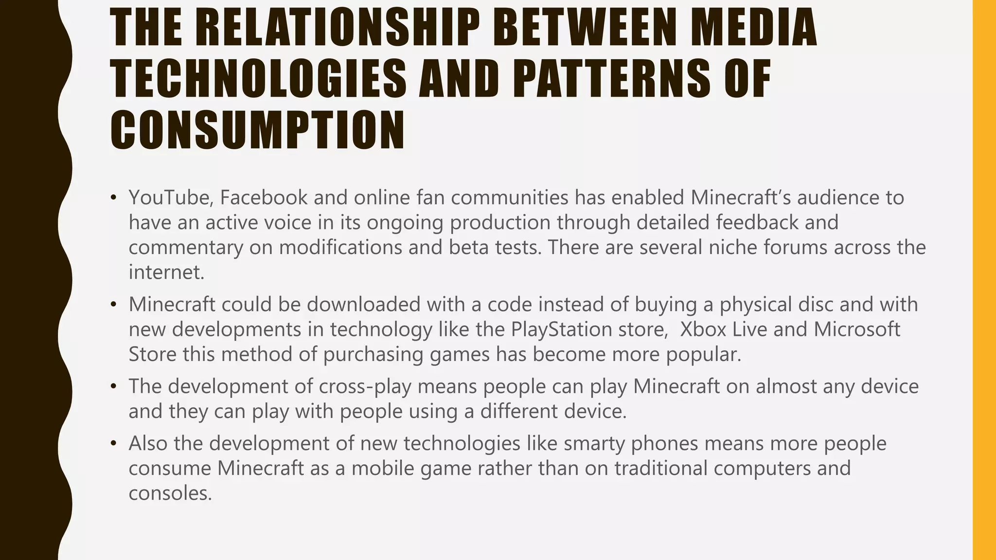 Minecraft Audience | PPTX