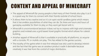 Minecraft Audience | PPTX