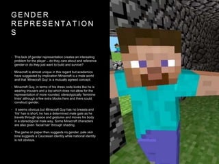 Minecraft casestudy | PPTX