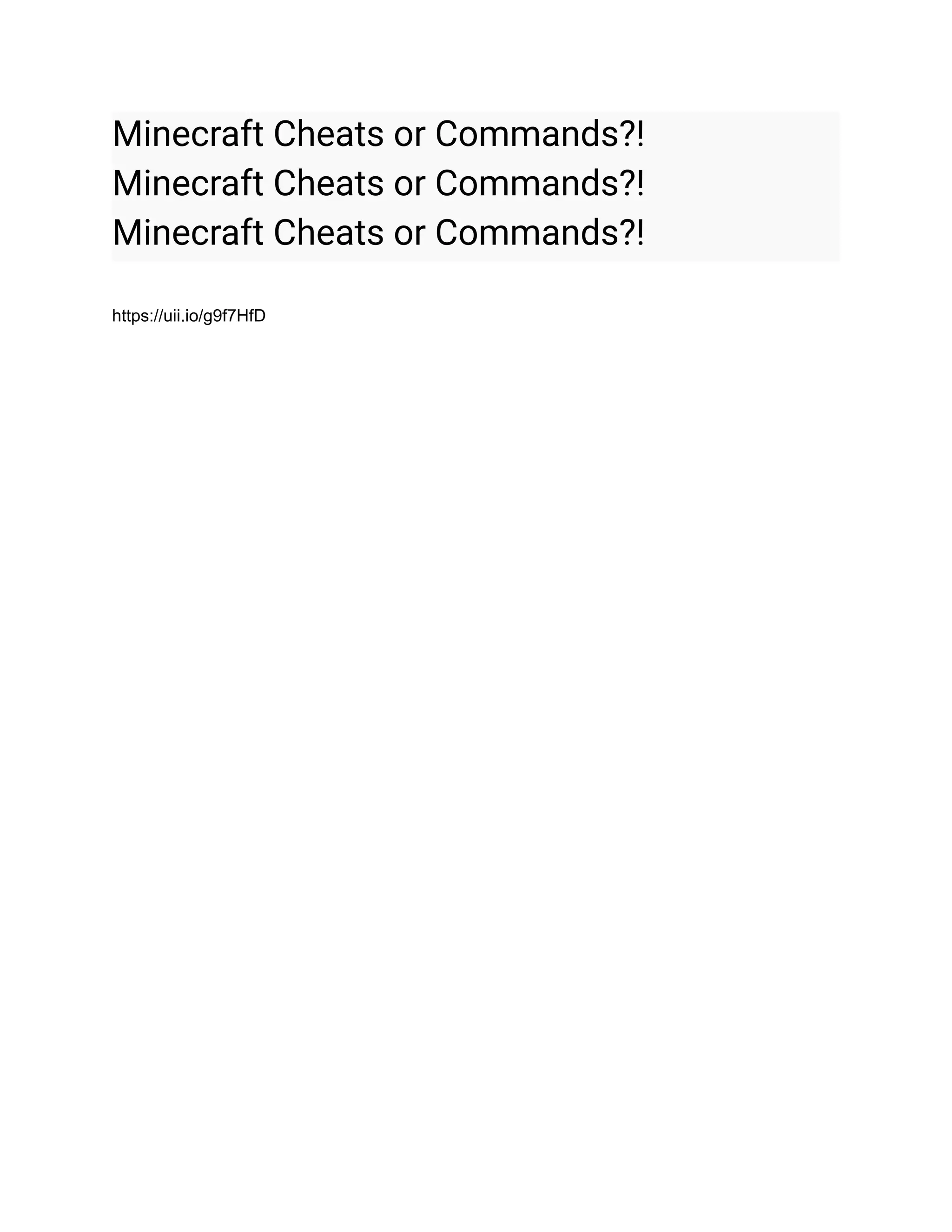 Minecraft Cheats.pdf