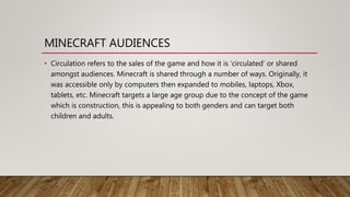 Minecraft circulation | PPT