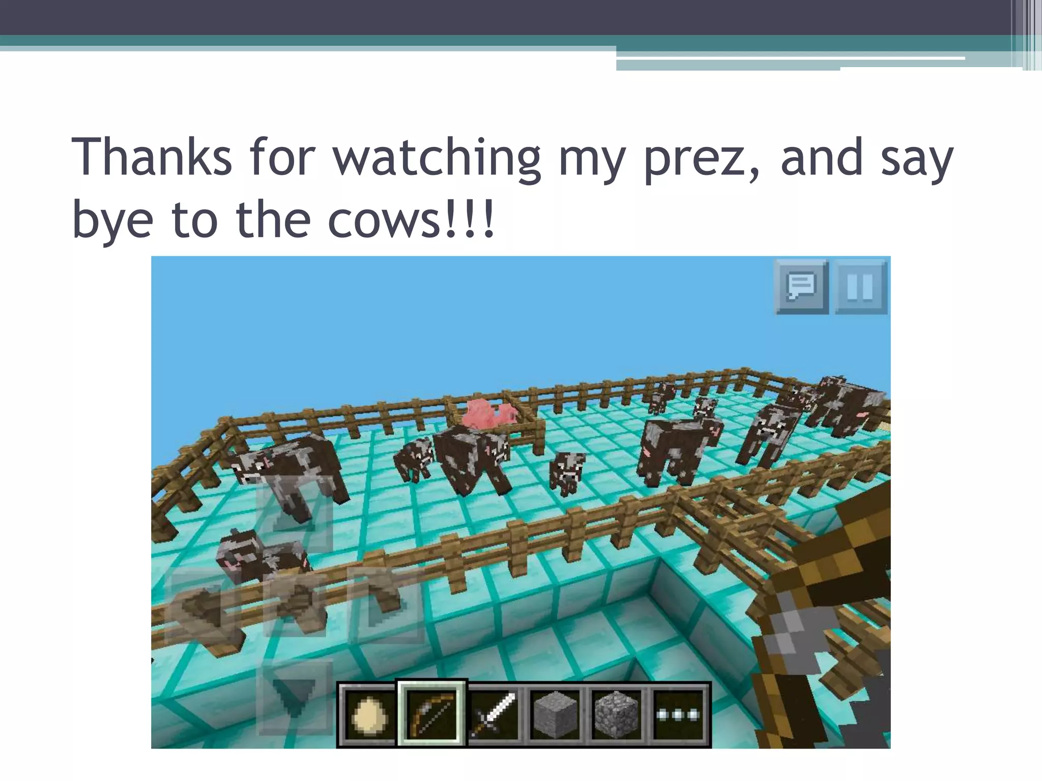 Minecraft creations | PPTX