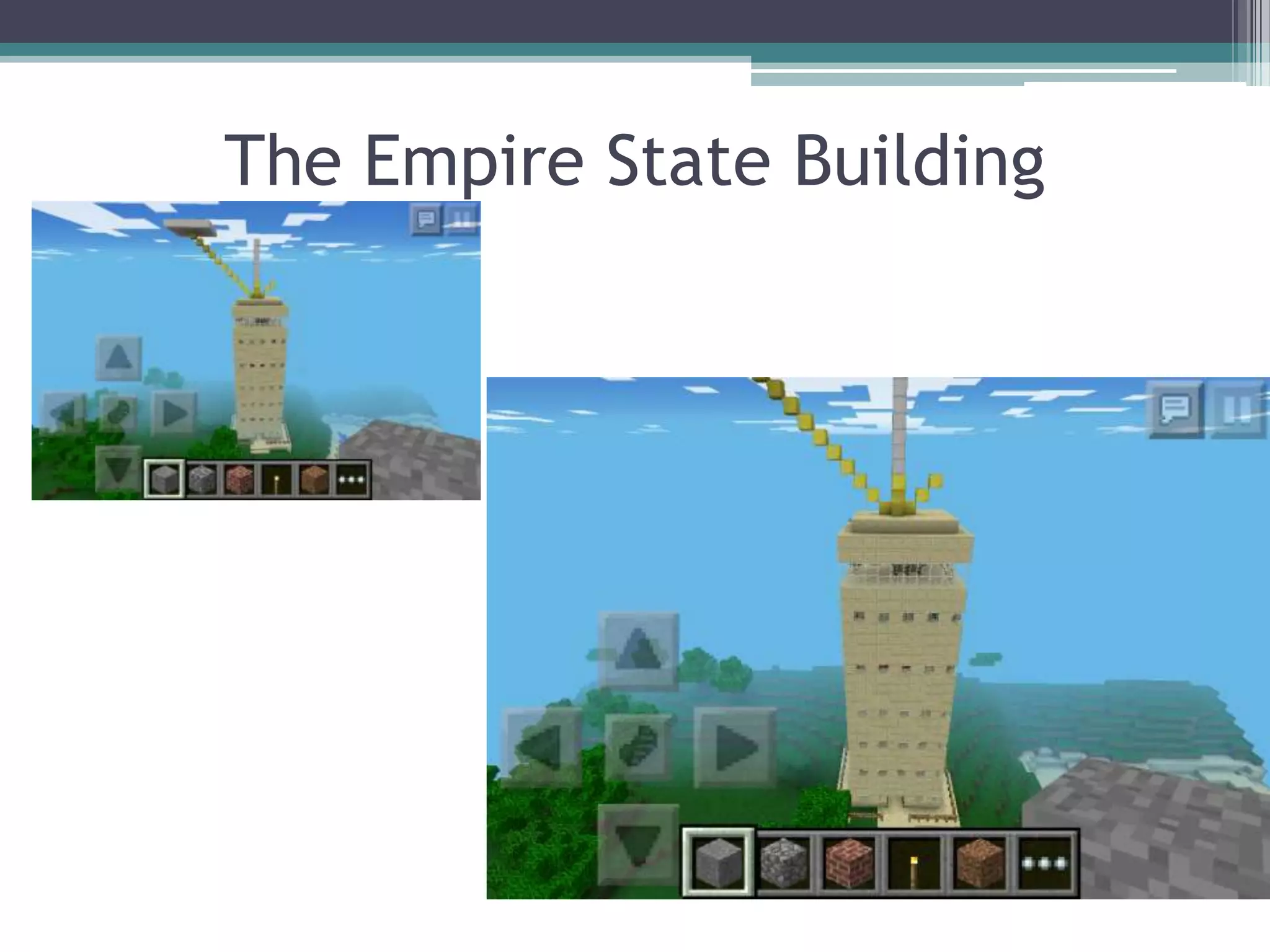 Minecraft creations | PPTX