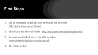 Minecraft Education: Will It Improve Education? ITEC 2016 | PPT