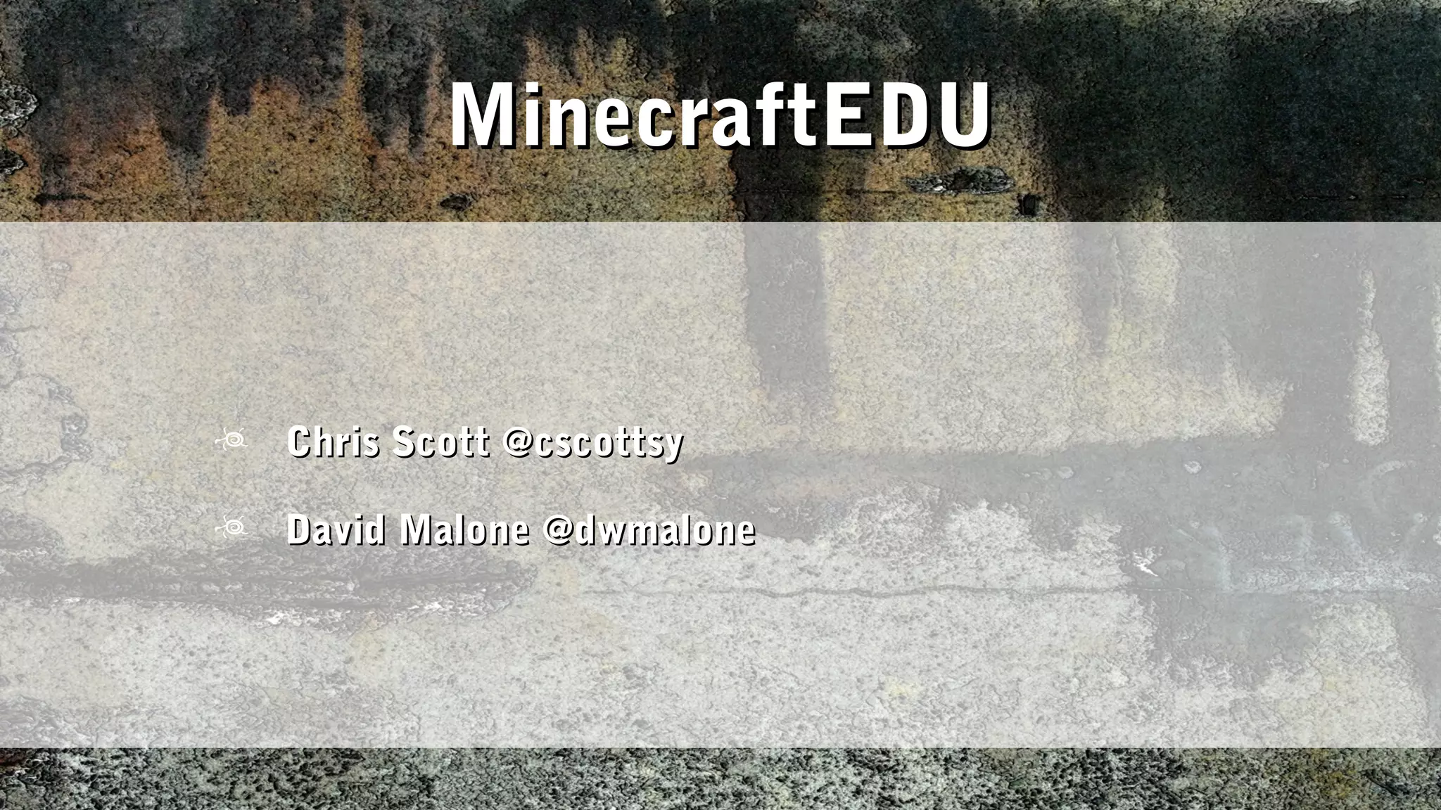 MinecraftEDU MACUL 2013 | PPT | Free Download