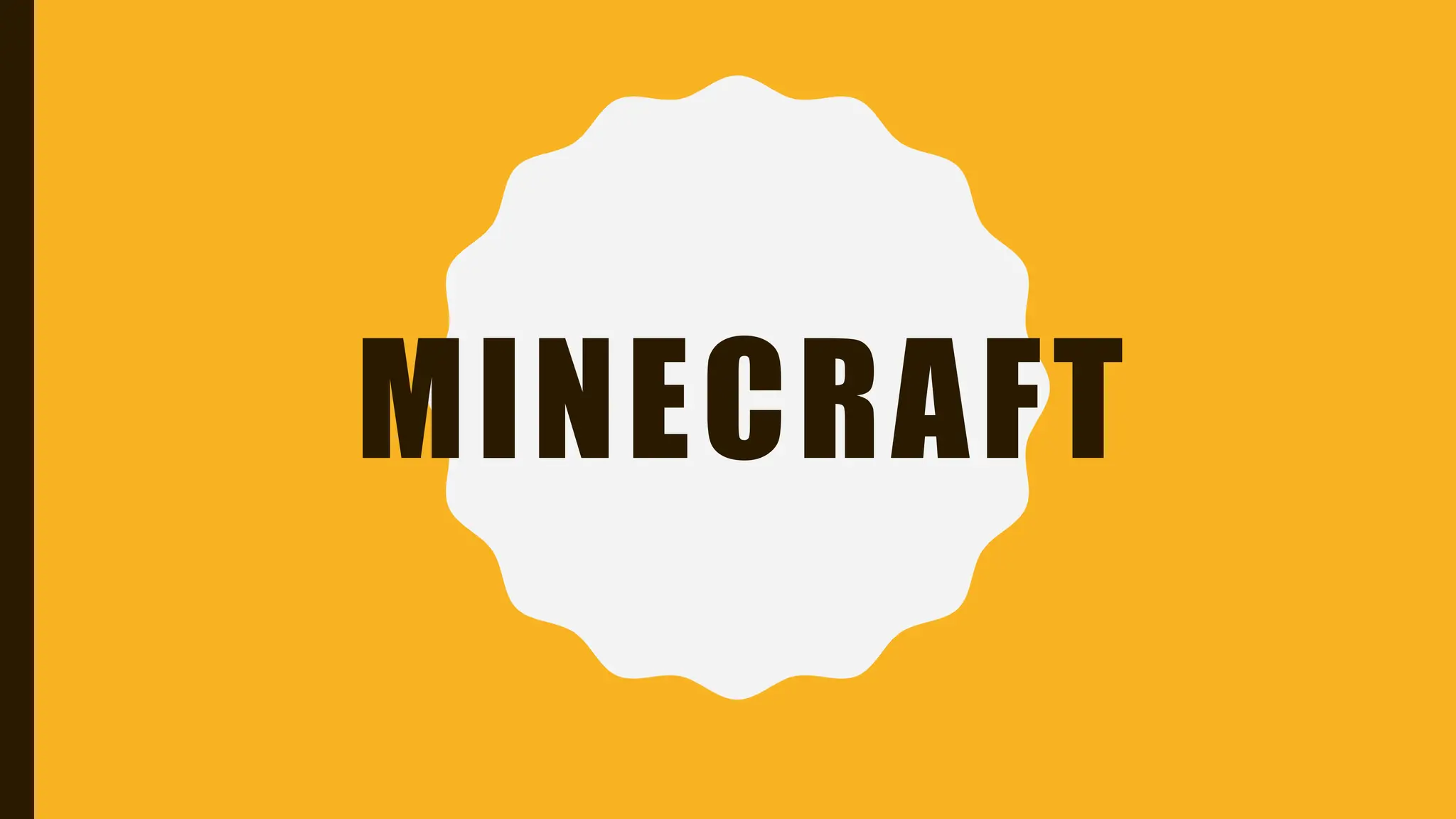 PRESENTACIÓN DE MINECRAFT PARA NIÑOS CON DATOS IMPORTANTESpptx | PPTX