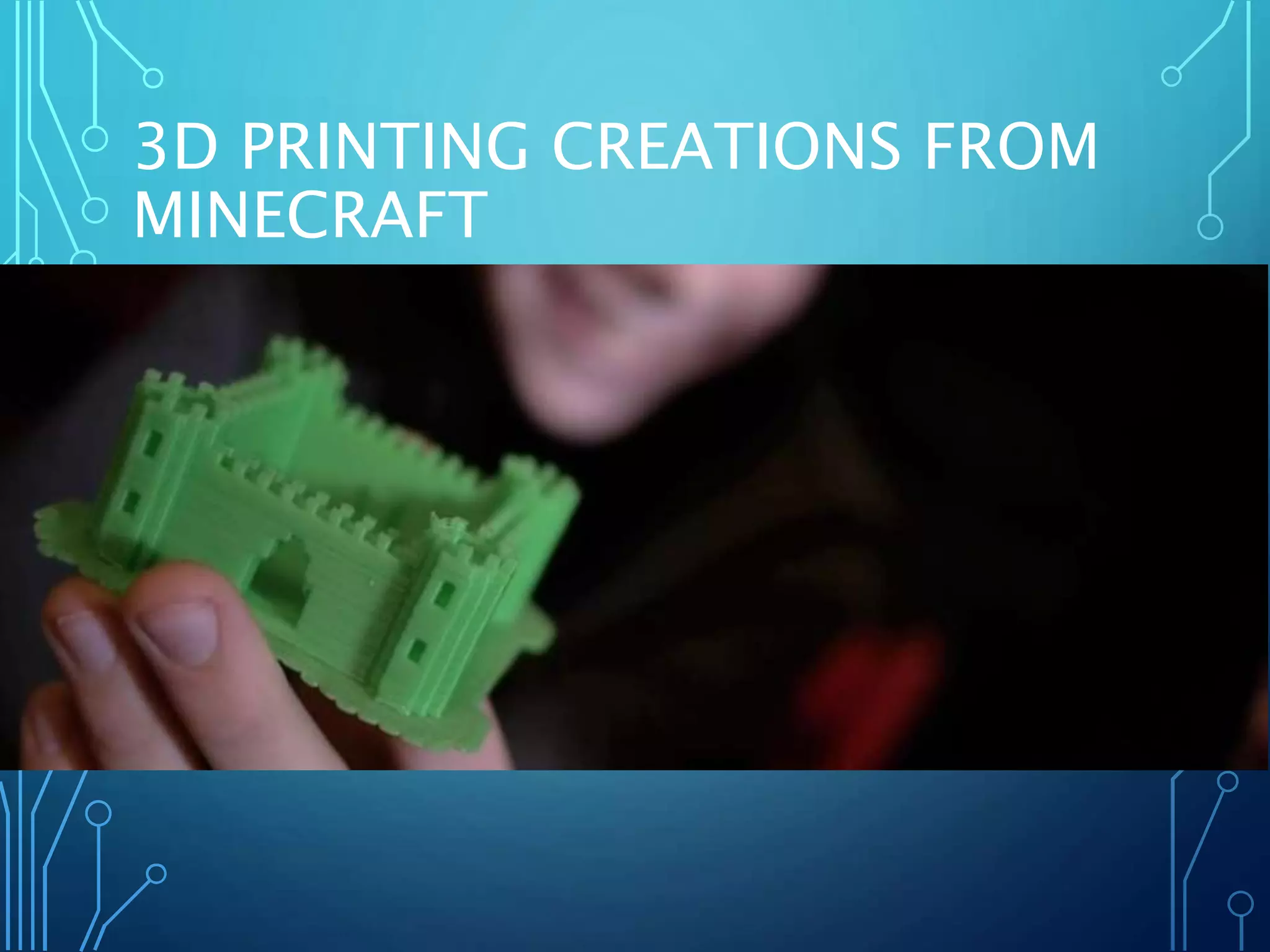 Minecraft Emerging Technology | PPTX