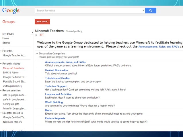 Minecraft Emerging Technology | PPT