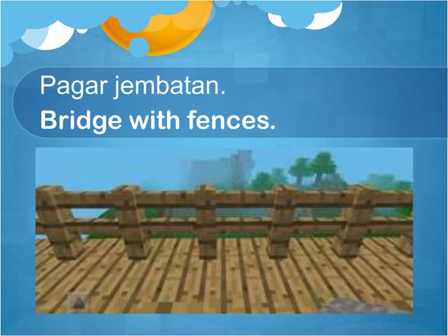 Minecraft for Teaching Bahasa | PPT