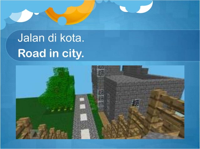 Minecraft for Teaching Bahasa | PPT
