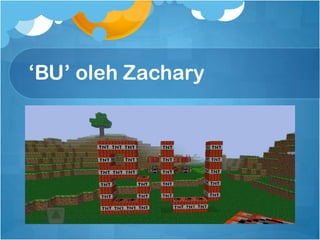 Minecraft for Teaching Bahasa | PPT