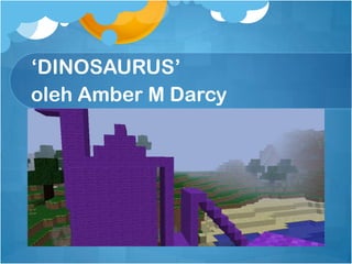 Minecraft for Teaching Bahasa | PPT