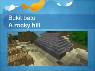 Minecraft for Teaching Bahasa | PPT