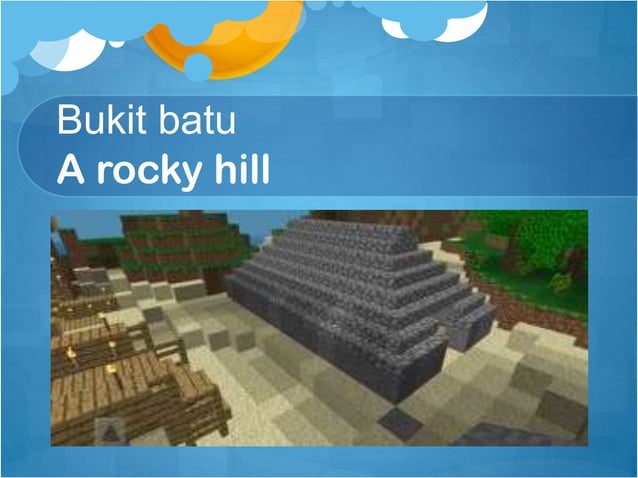 Minecraft for Teaching Bahasa | PPT