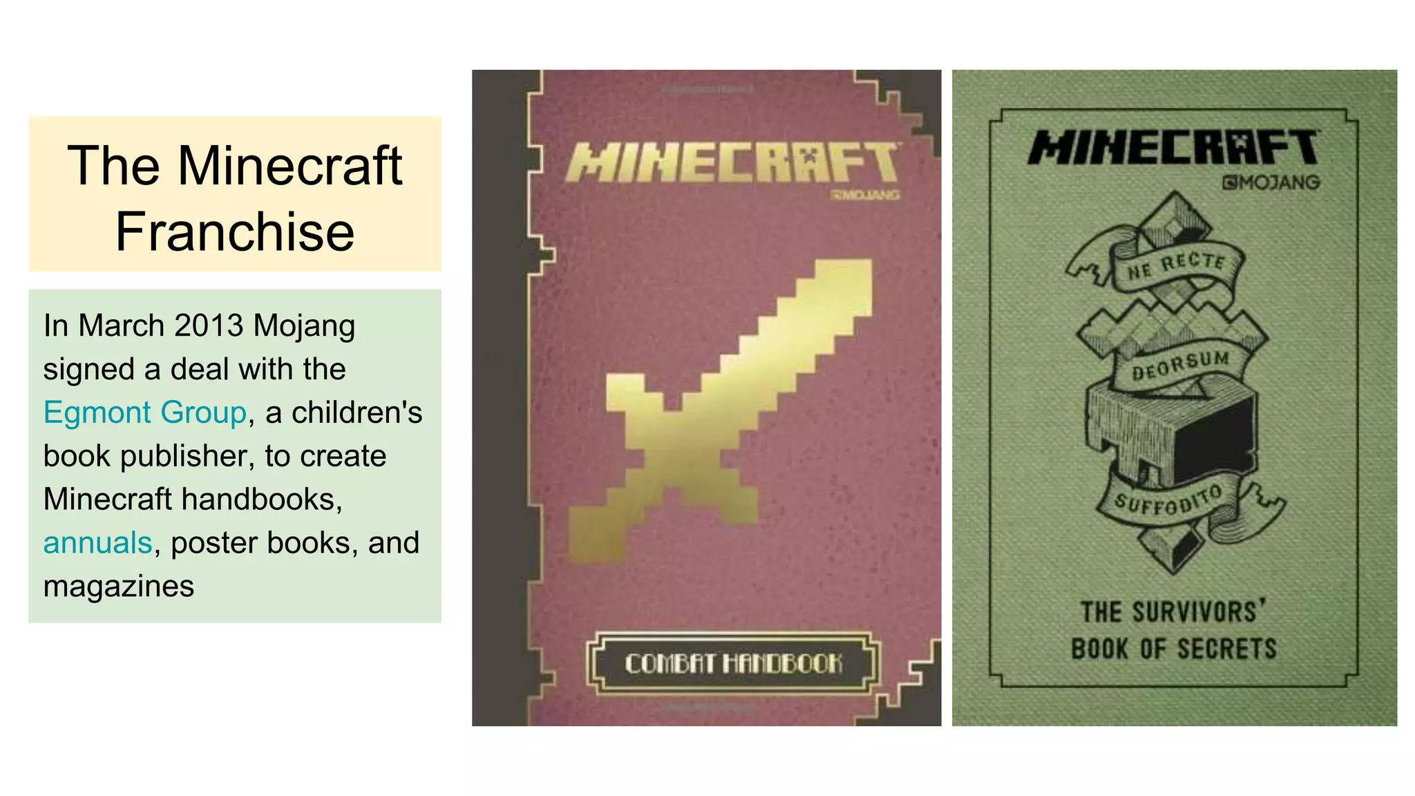 Minecraft marketing | PPTX