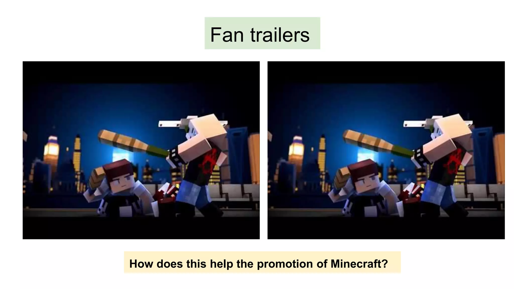 Minecraft marketing | PPTX
