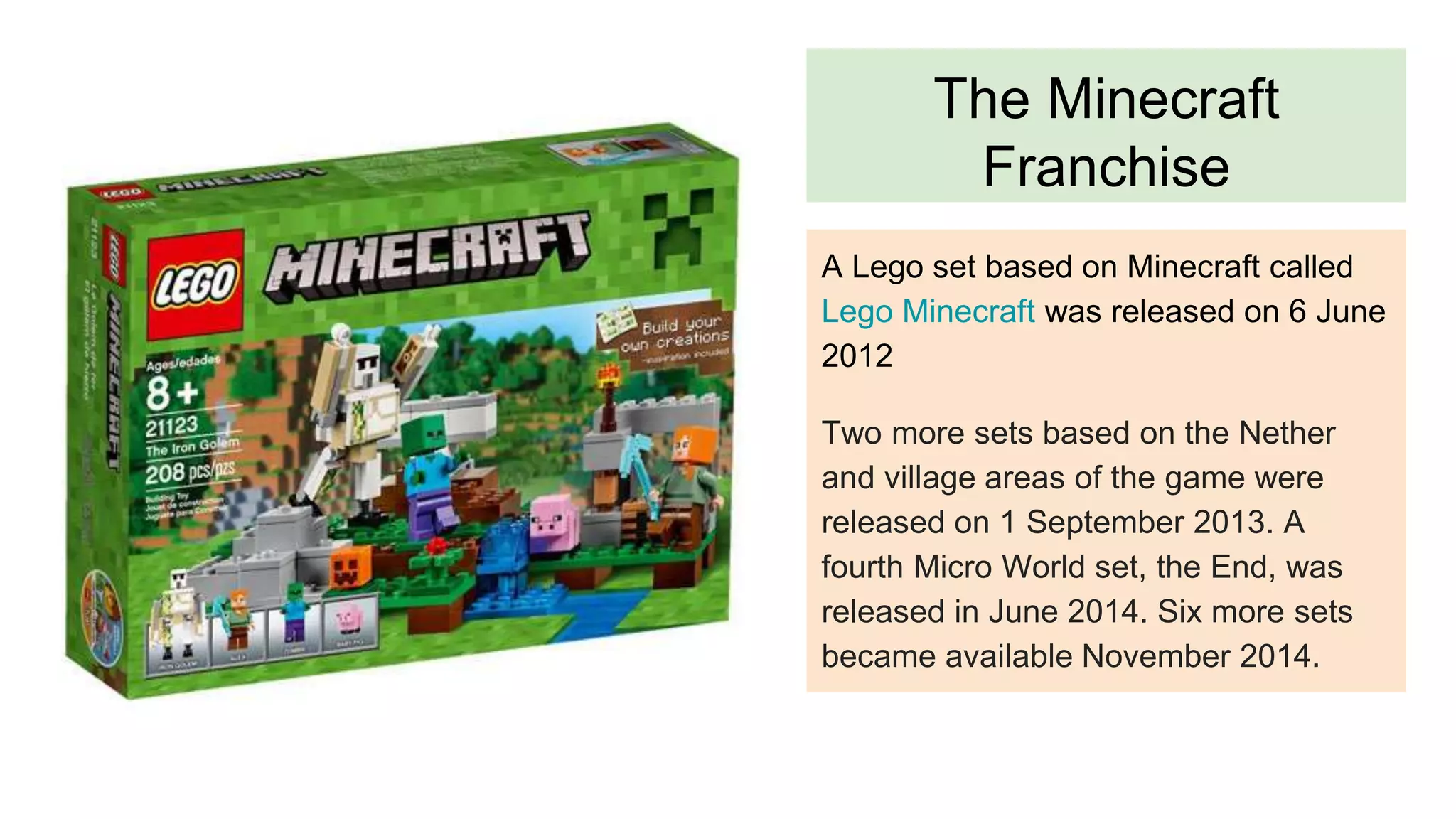 Minecraft marketing | PPTX