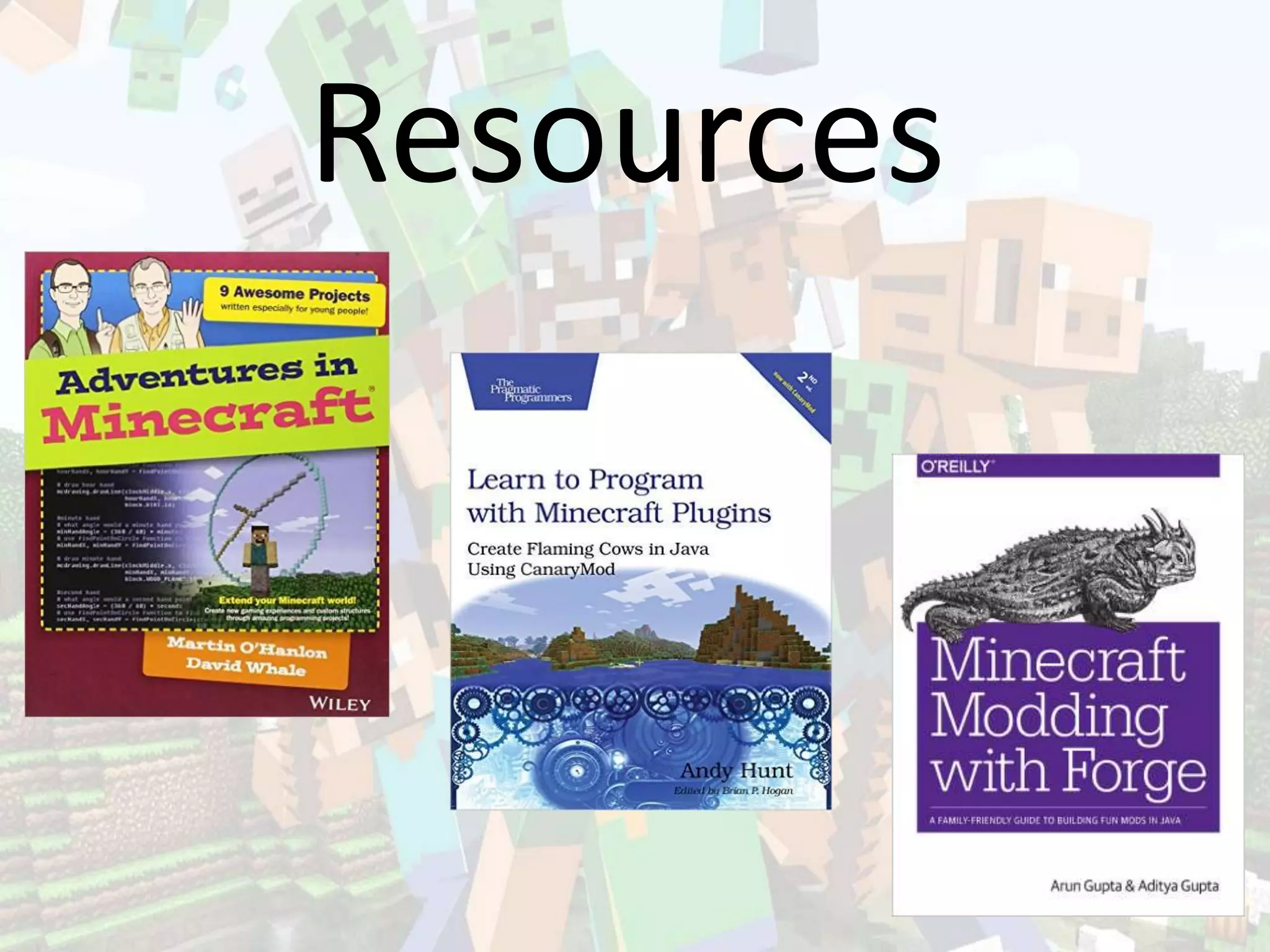 Introduction to Minecraft Modding at YaJUG | PPTX