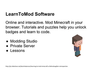 Introduction to Minecraft Modding at YaJUG | PPTX