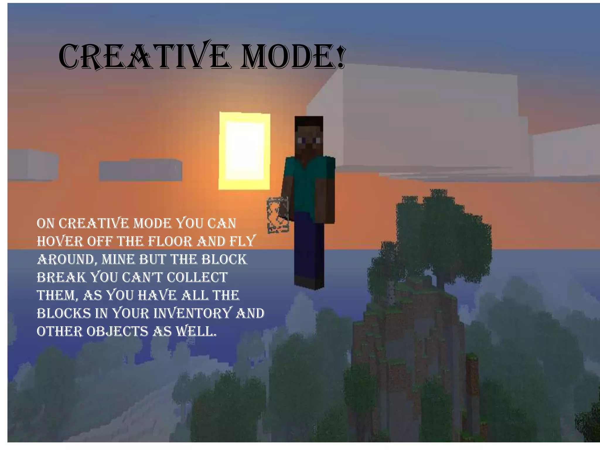 Minecraft powerpoint | PPTX