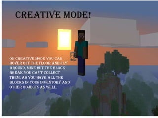 Minecraft powerpoint | PPTX