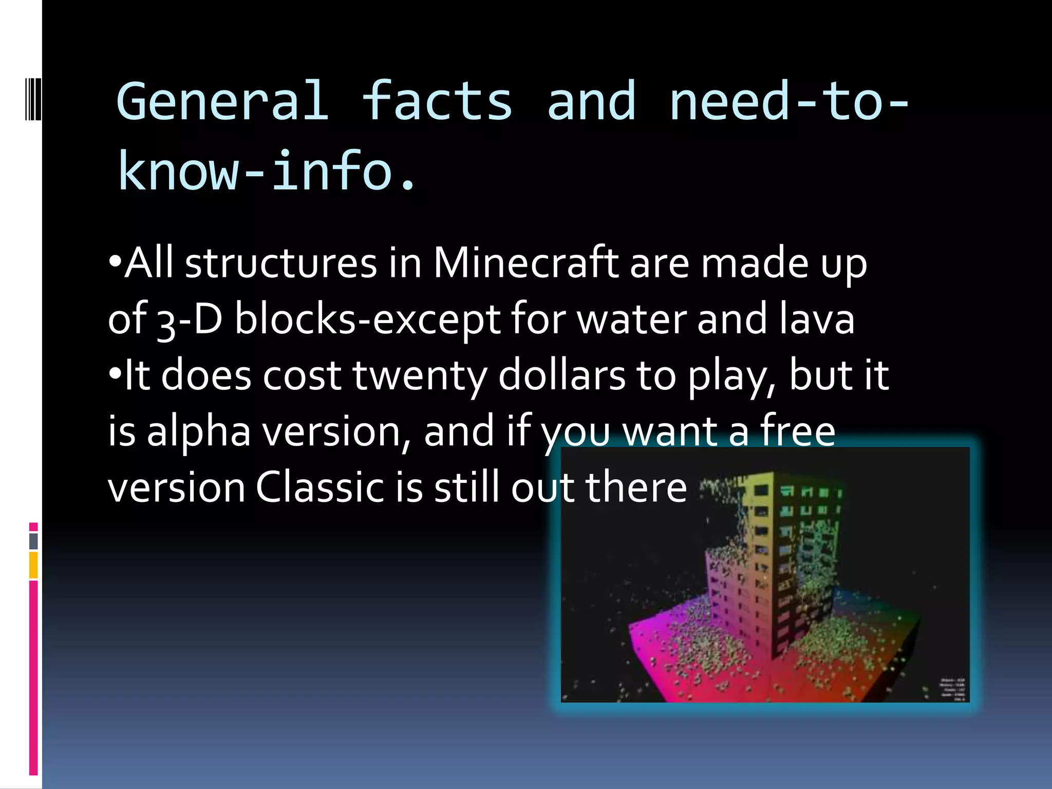 Minecraft powerpoint | PPTX