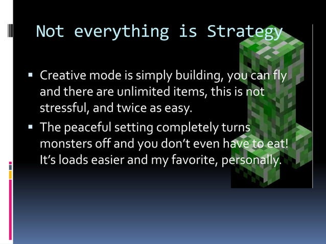 Minecraft powerpoint | PPTX