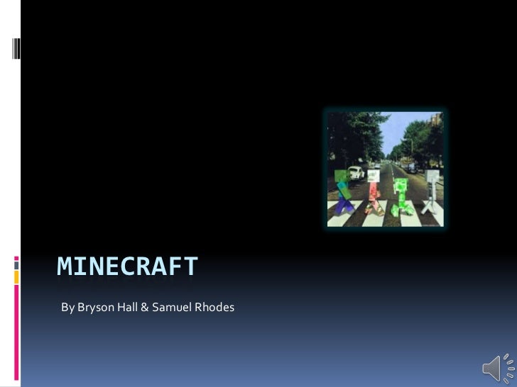Minecraft powerpoint