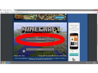 Minecraft stepbystep | PPT