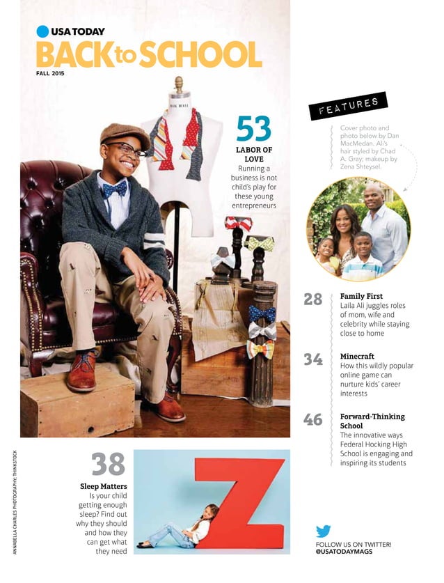 Minecraft Mania - article for USA Today's Back to School magazine ...