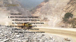 MINE DEVELOPMENT AND EXCAVATION EQUIPMENTS.pptx