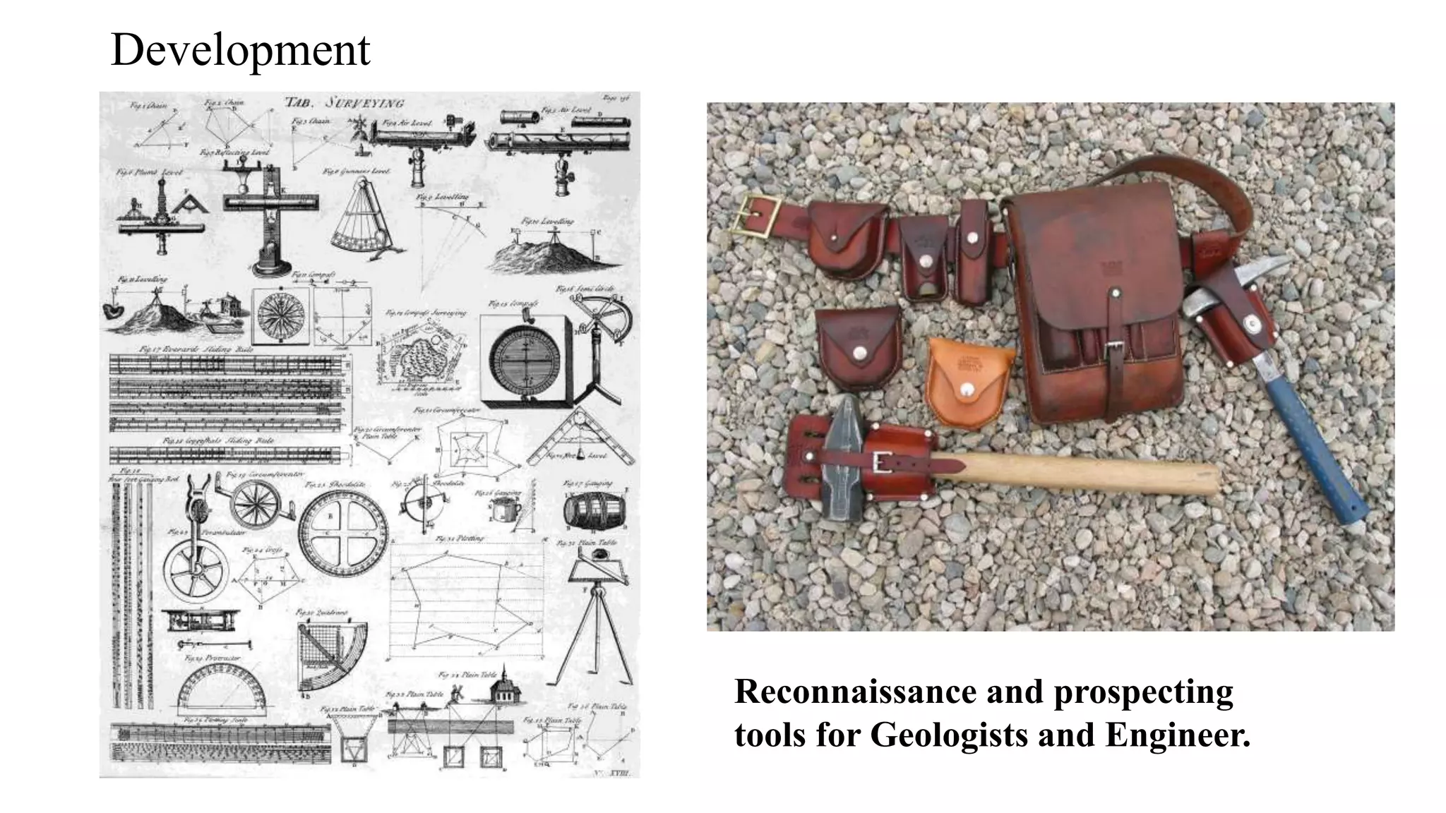 Mine development tools, machineries and equipments | PPTX