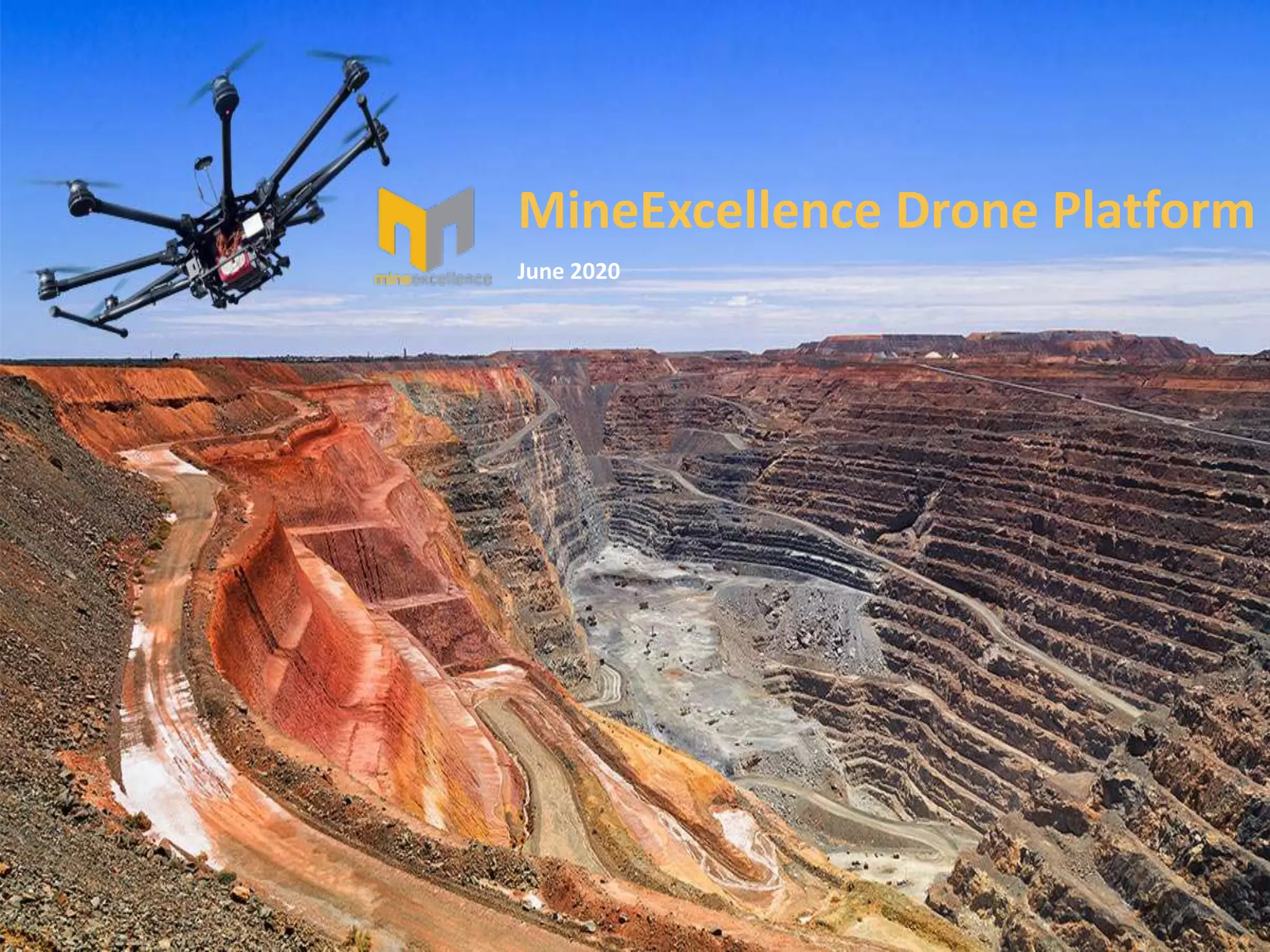 MineExcellence - drones platform for mining industry | PDF