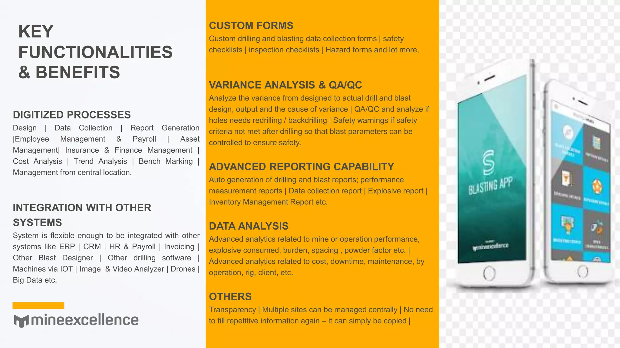 Mine excellence products description final june 2021 | PPTX