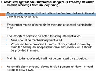 Mine explosions | PPT