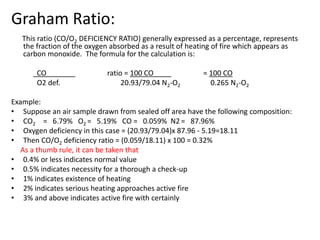 Mine gases and testing, maintenance of fire seals | PPTX