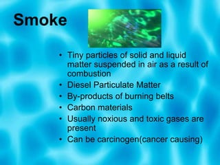 Mine gases detection & maintenance of fire seals | PPT