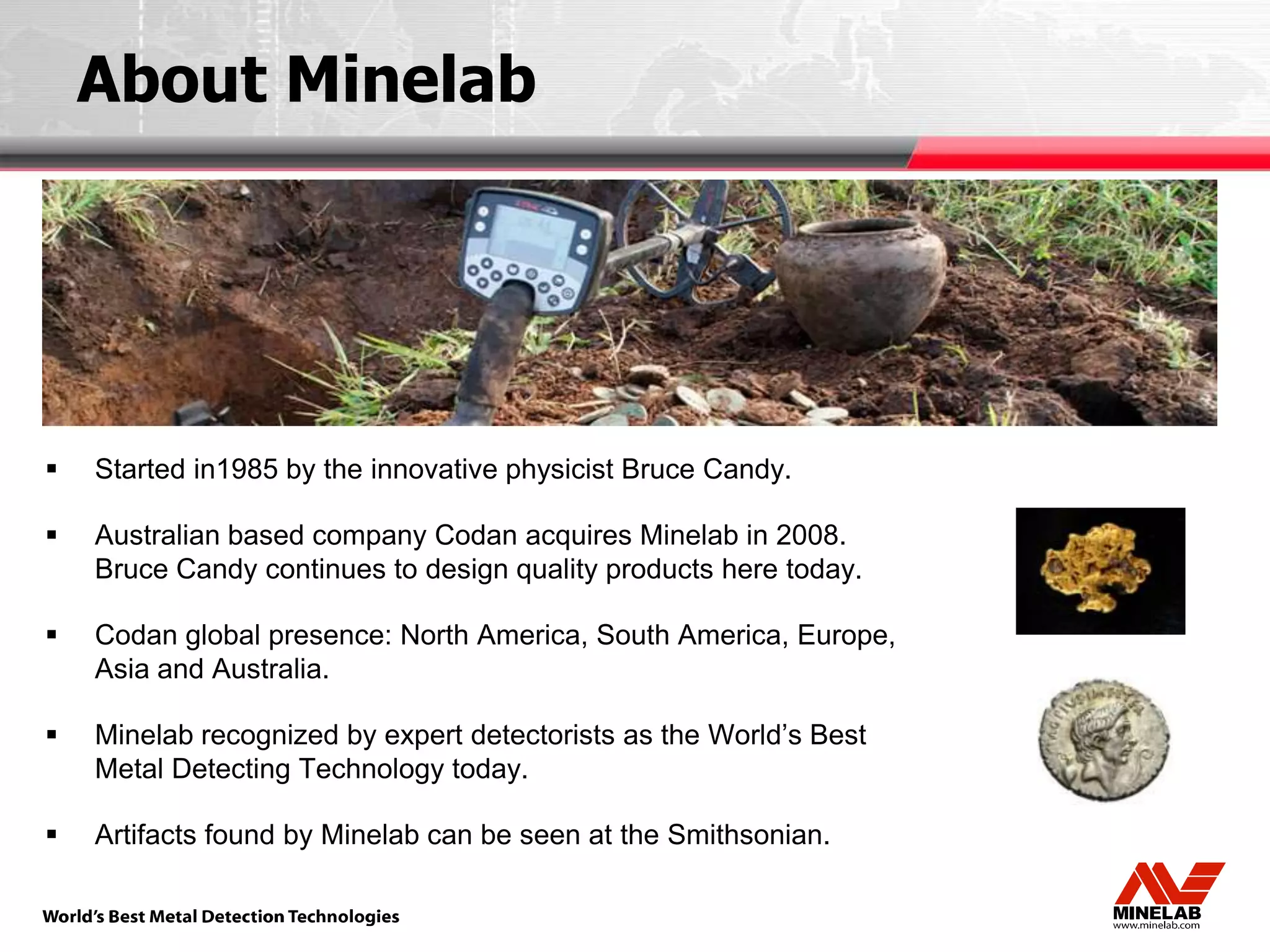Minelab's corporate overview | PPTX