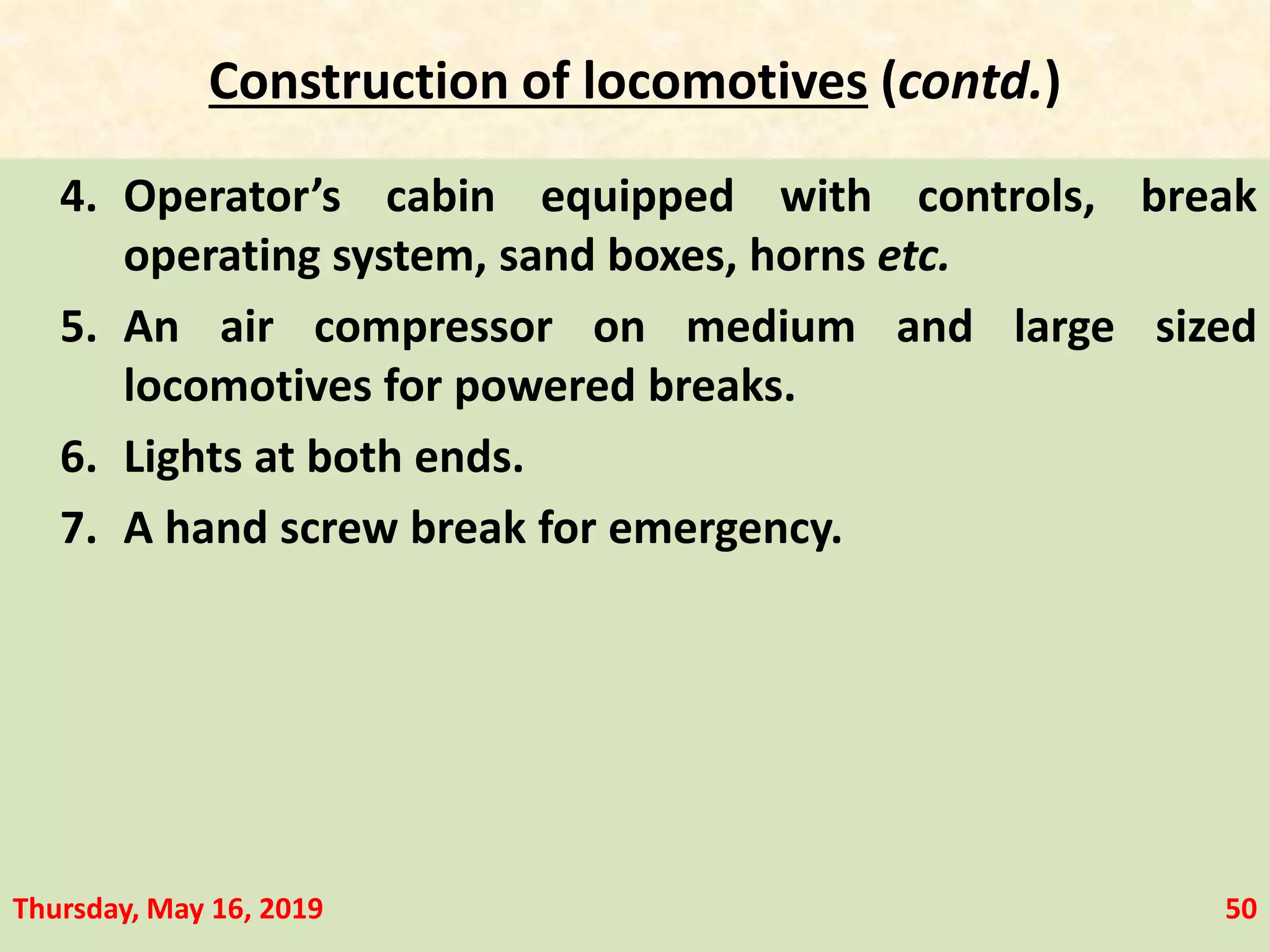 Mine locomotive ppt (under ground transport system ) | PPTX