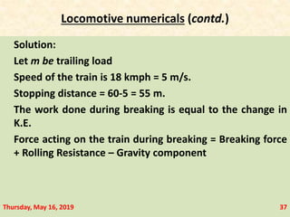Mine locomotive ppt (under ground transport system ) | PPTX